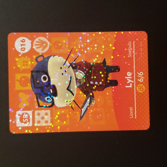 Nintendo | Other | Lyle 6 Animal Crossing Acnh Nintendo Switch Amiibo ...